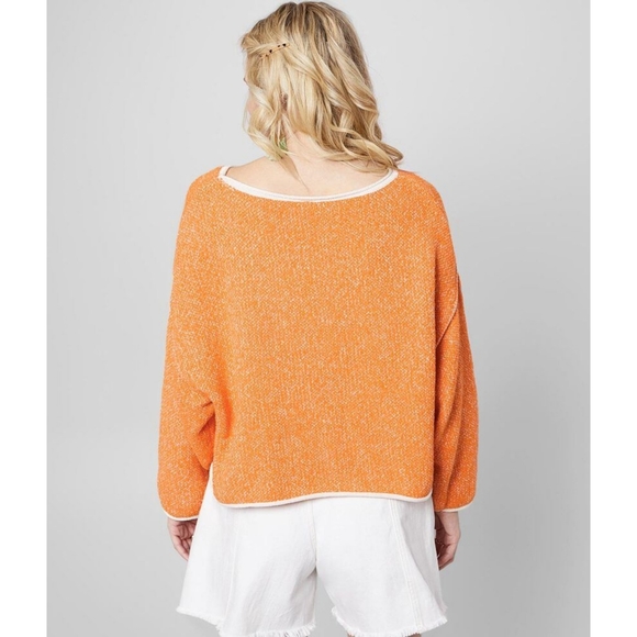 Free People | Sweaters | Free People Bardot Cropped Sweater | Poshmark
